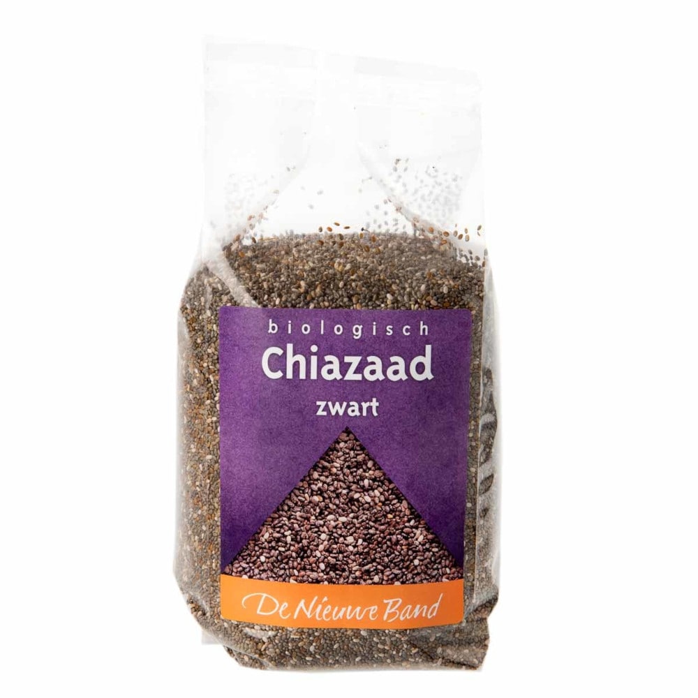 De Nieuwe Band Biologisch Chiazaad Zwart 500g - Kideo.store