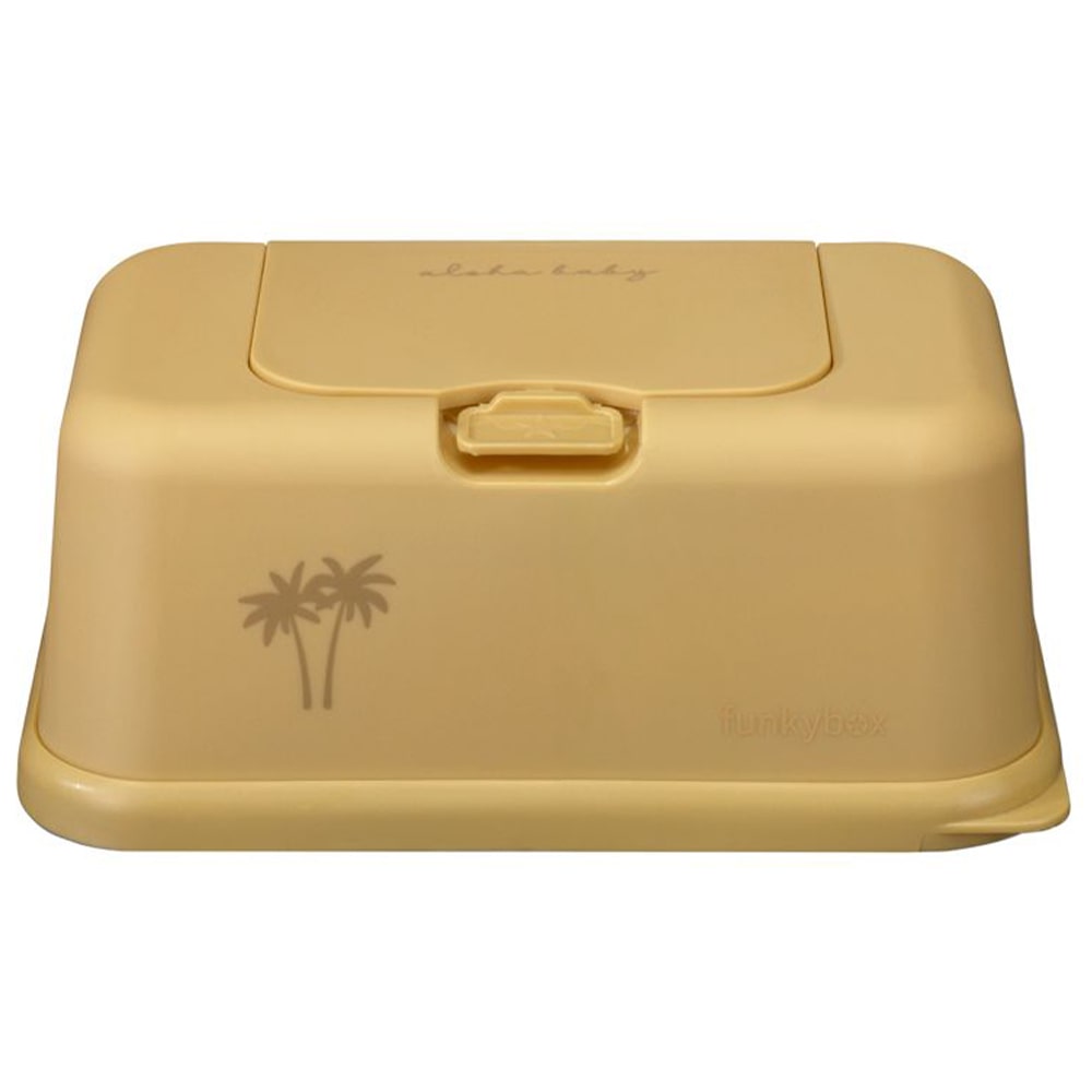 Funkybox Billendoekjes Box Ginger Palmboom - Doos voor billendoekjes