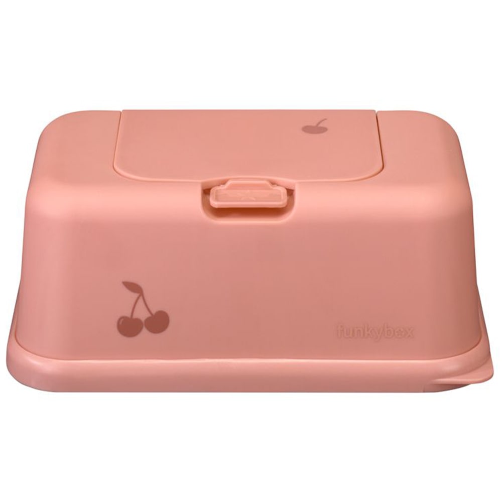Funkybox Billendoekjes Box Peachy Roze Kers - Doos voor billendoekjes